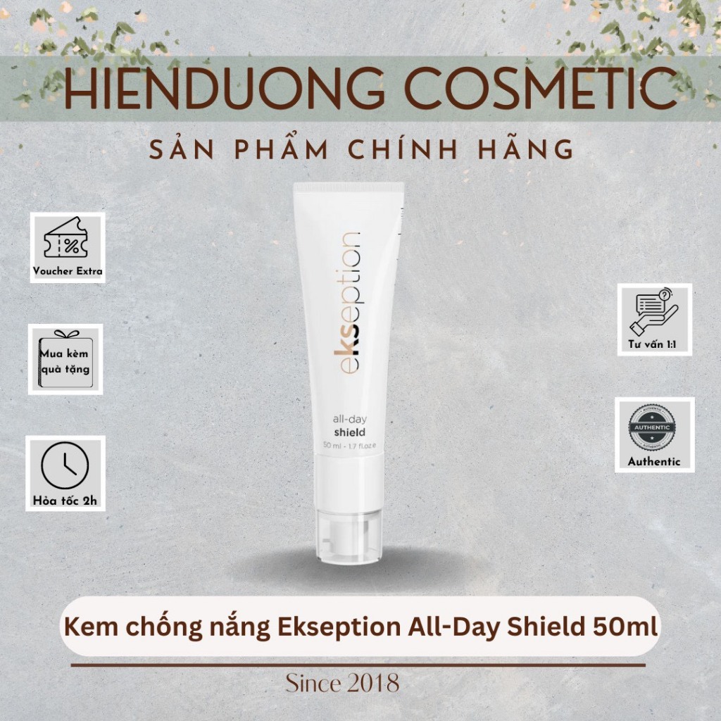 [Đại lý chính hãng] Kem chống nắng Ekseption All-Day Shield 50ml | Kem ...
