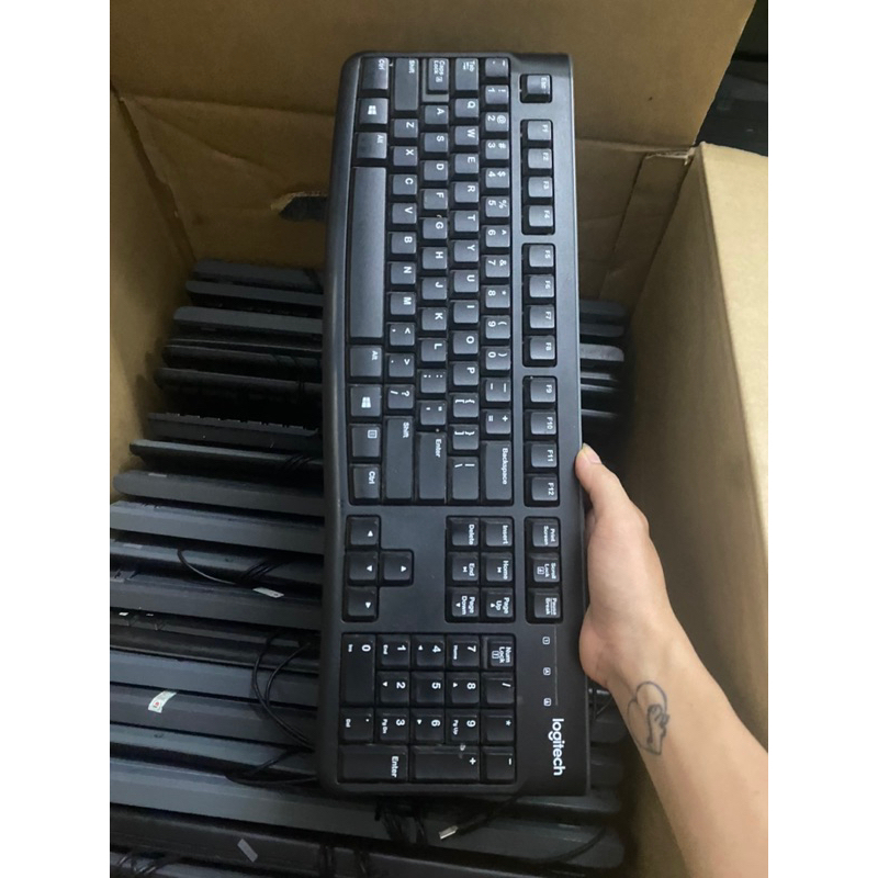 Bàn phím Logitech K120 - link new chính hãng | Shopee Việt Nam