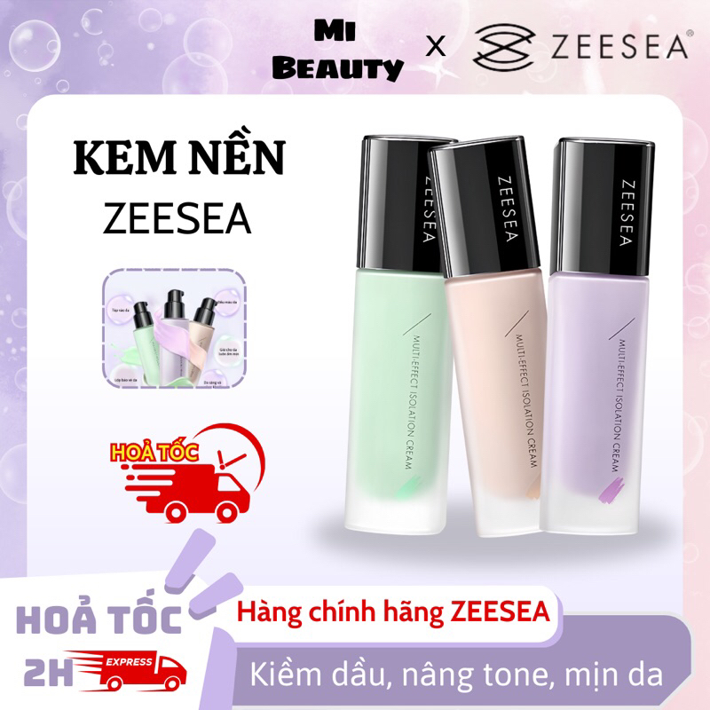 Kem Lót ZEESEA Hỗ Trợ Makeup, Nâng Tone, Kiềm Dầu, Mịn Da, Lâu Trôi 30g | Shopee Việt Nam