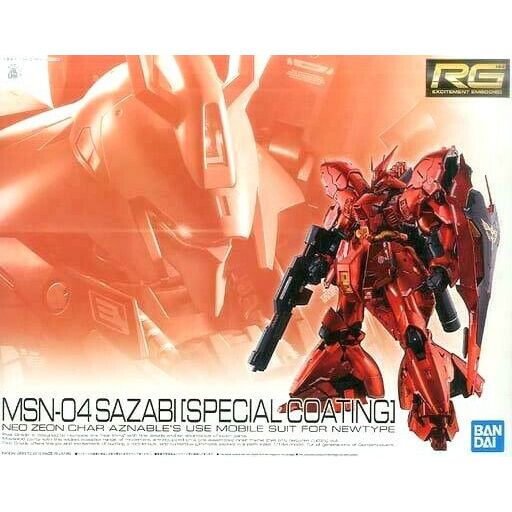 [CÓ SẴN] P-BANDAI - RG 1/144 Sazabi Special Coating (Box cấn nhẹ ...