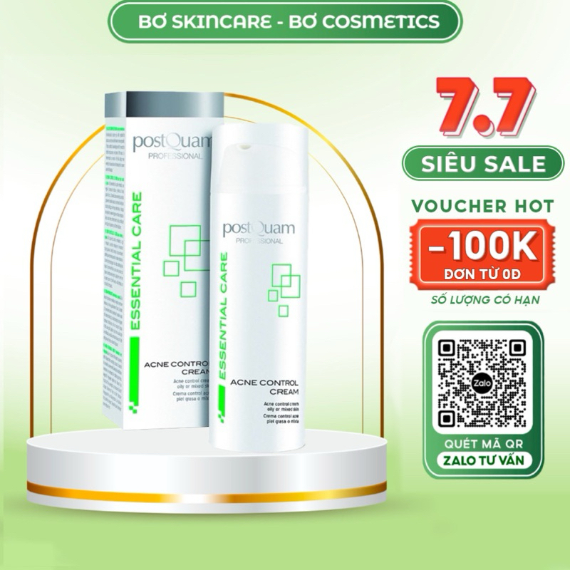 (Hoả Tốc) Gel giảm mụn POSTQUAM ACNE CONTROL GEL Q12 Kiểm Soát Dầu ...