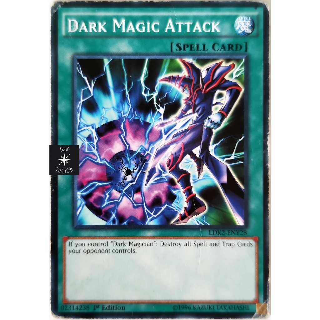 [BaK Yugioh] Dark Magic Attack |EN| Common [Chính Hãng] | Shopee Việt Nam