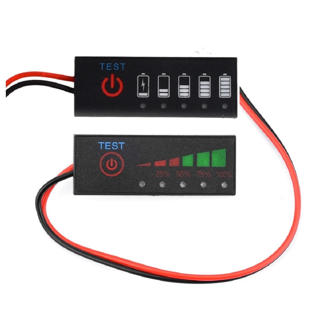 Mạch báo pin lithium 3s 12,6v nhiều mẫu Đẹp. Đồng hồ hiển thị phần trăm ...