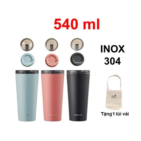 Ly giữ nhiệt Lock and Lock New Clip Tumbler 540ml - LHC4279 | Shopee Việt Nam