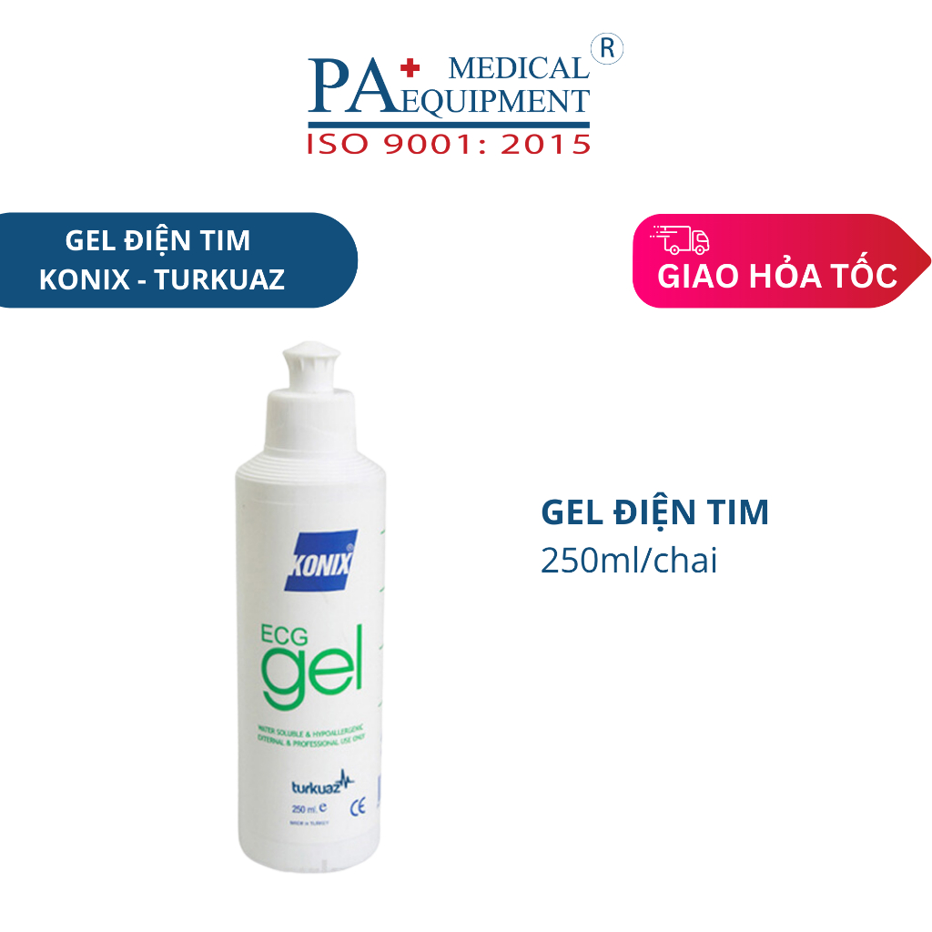 Gel điện tim chai 250ml KONIX (Thổ Nhĩ Kỳ) | Shopee Việt Nam