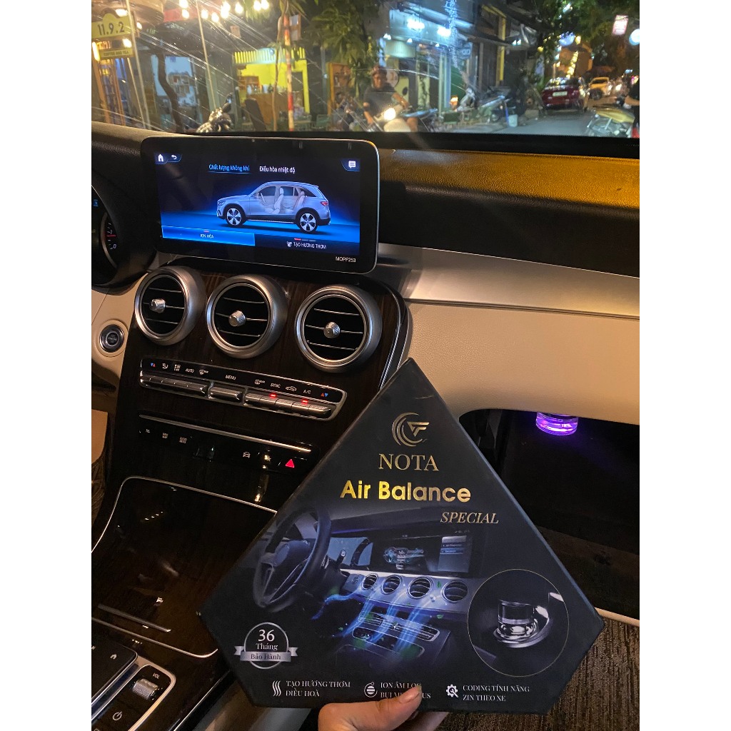 Nước hoa ô tô nota cao cấp chính hãng khuếch tán hương thơm thế hệ mới dành riêng cho MERCEDES ...