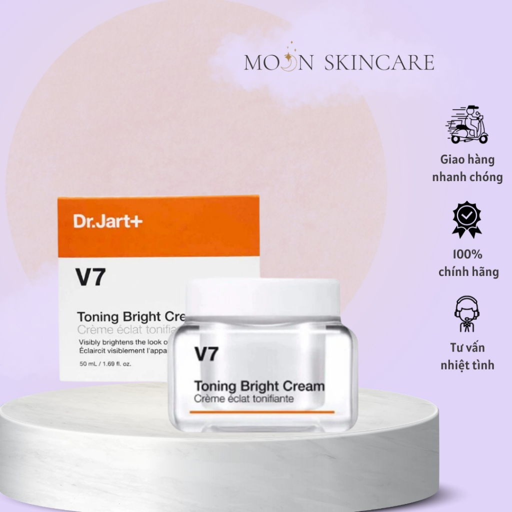 Kem dưỡng trắng tái tạo da V7 Toning Bright Cream Dr.Jart+ Hàn Quốc ...
