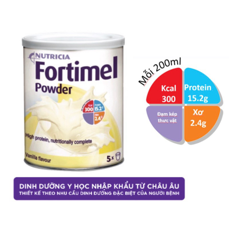( Date 06.2025) Sữa dinh dưỡng y học Fortimel Powder 335g | Shopee Việt Nam