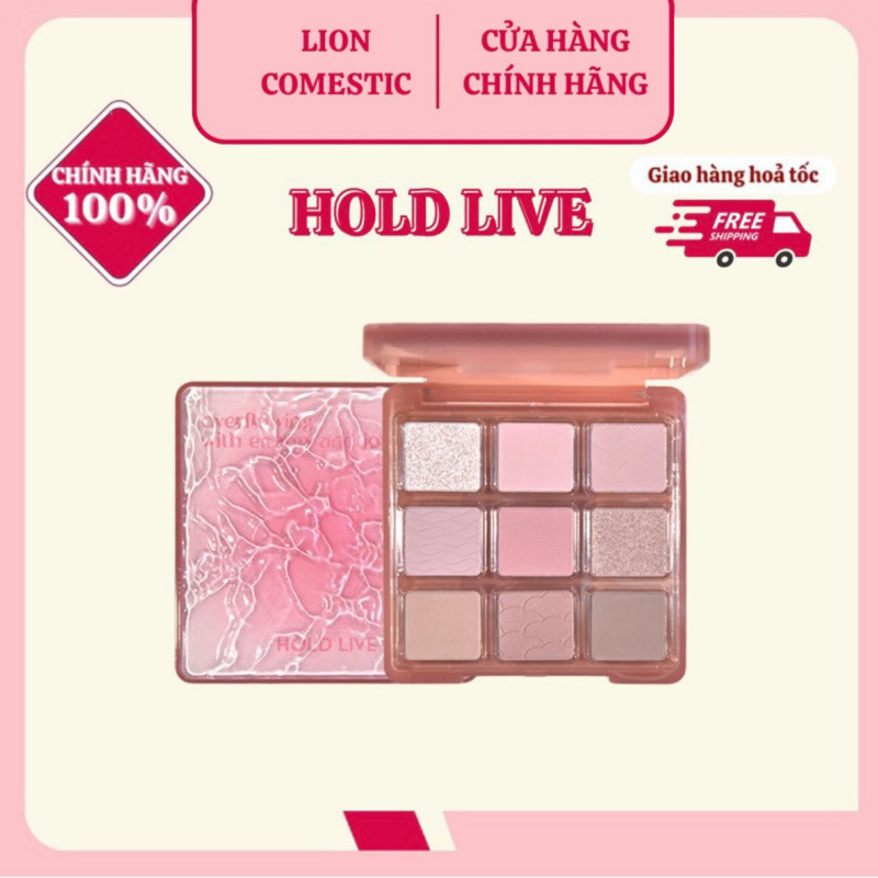 [HOLD LIVE] Bảng Phấn Mắt 9 Ô HOLD LIVE Powdery Ripple (HL657) | Shopee ...