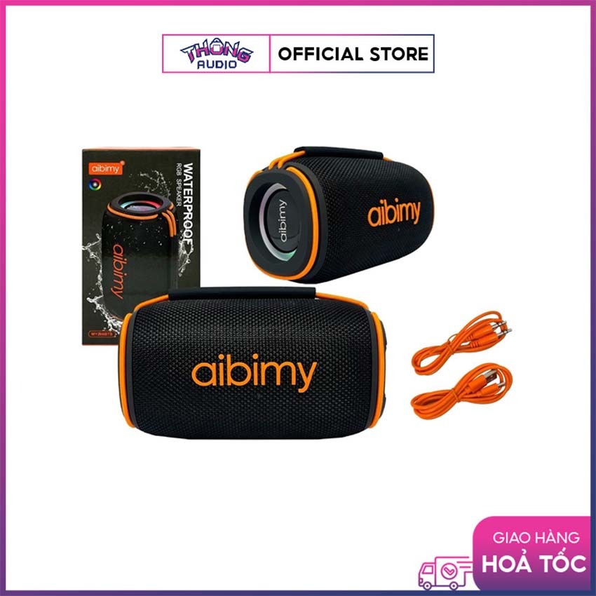 Loa nghe nhạc Bluetooth Aibimy MY266BTS, loa di động, có chống nước ...