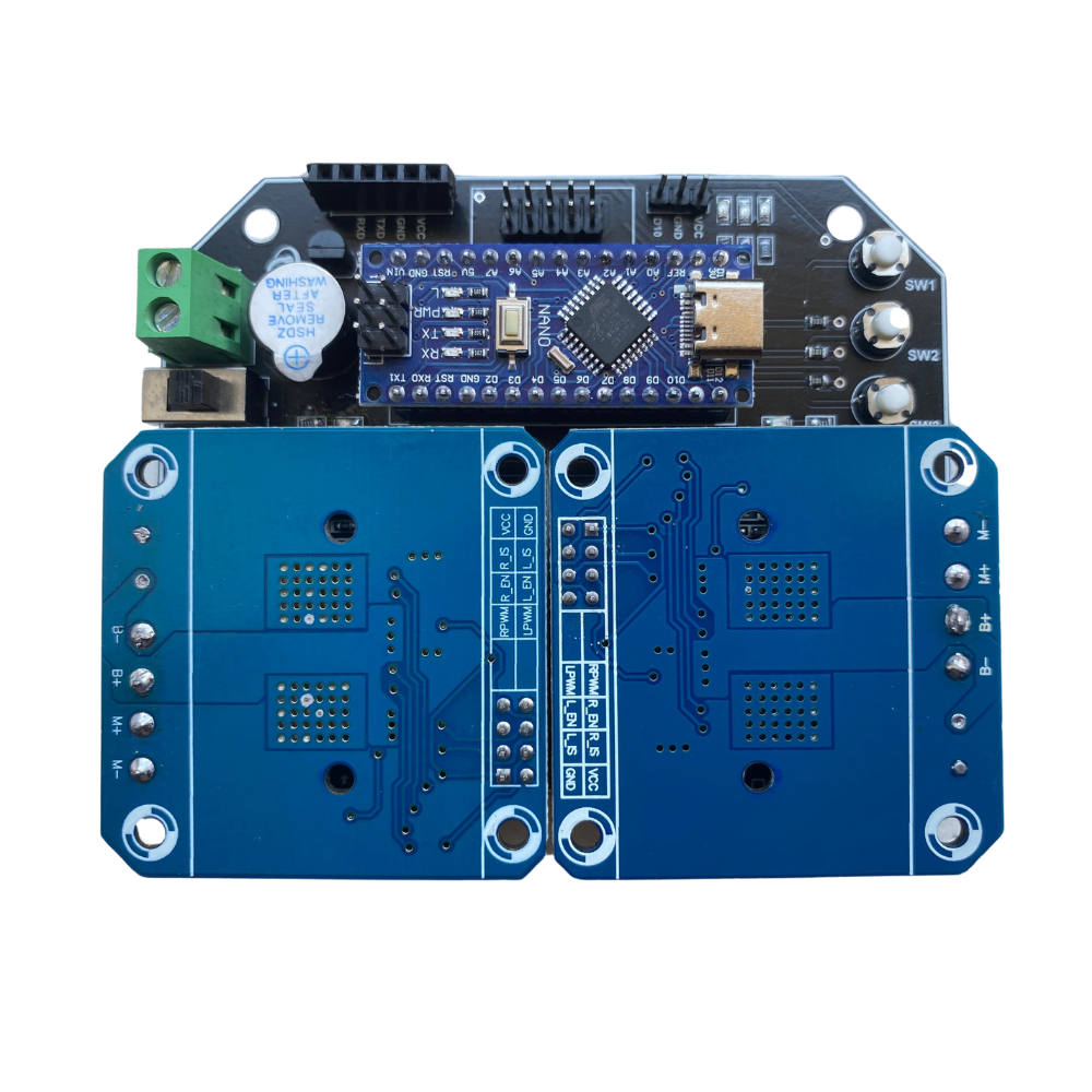 Board điều khiển dành cho Xe dò line 2 bánh - Main xe dò line Arduino ...