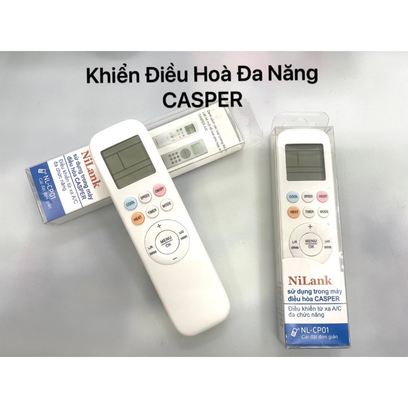 Điều khiển remote điều hoà Casper đa năng | Shopee Việt Nam