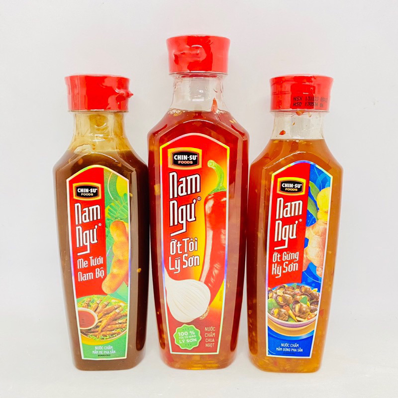 Nước Mắm Nam Ngư Ớt Tỏi Lý Sơn/ Mắm Me Pha Sẵn/ Mắm Gừng 300ml | Shopee ...
