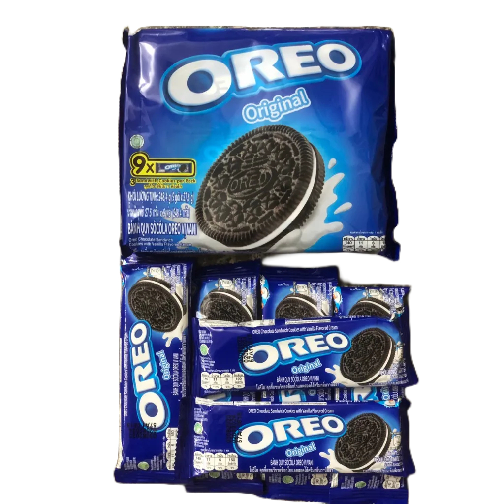 Gói 9 thanh bánh Oreo vị Vani 248,4g - chính hãng | Shopee Việt Nam