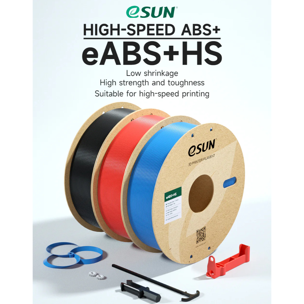 Nhựa in 3d FDM eSun eABS+HS (High Speed) dùng cho các dòng máy in 3d tốc độ cao 1kg/ Cuộn ...