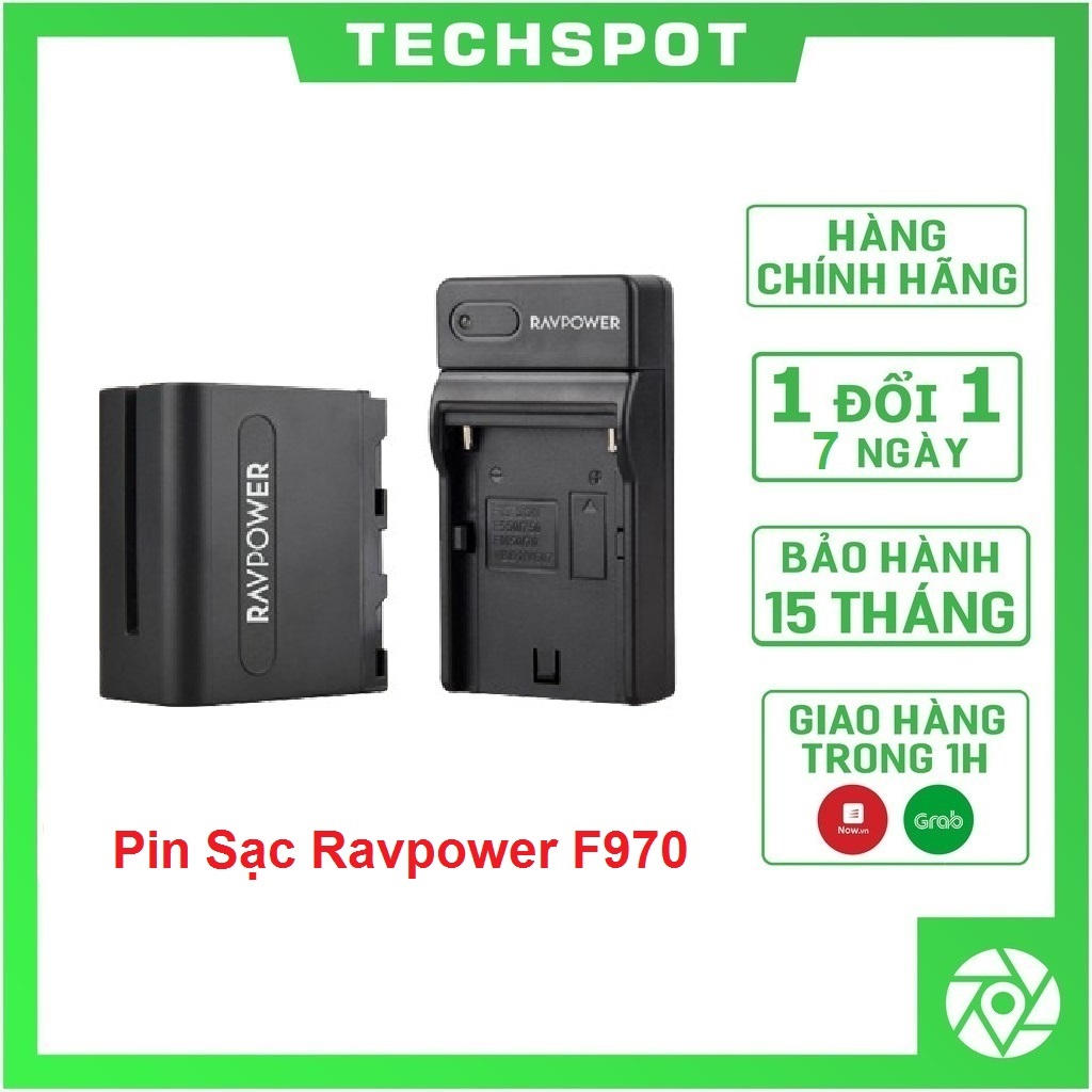 Bộ Pin Sạc Sony Ravpower NP-F970 RP-OBCF002 | Hàng Chính Hãng | Bảo ...