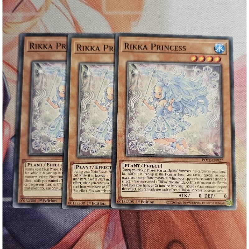 Thẻ bài Yugioh : Set 3 lá Rikka Princess (TCG) | Shopee Việt Nam