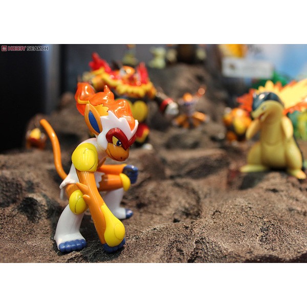 Mô hình lắp ráp Infernape Evolution Set - Pokemon Pokepla Plamo 07 ...