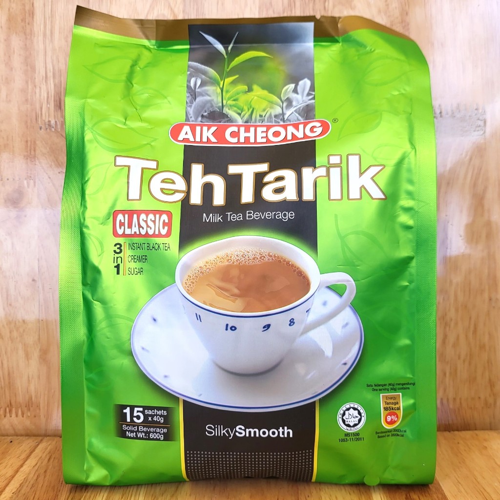 AIK CHEONG [túi XANH LÁ 600gr / 15 gói] TRÀ SỮA VỊ TRUYỀN THỐNG ...