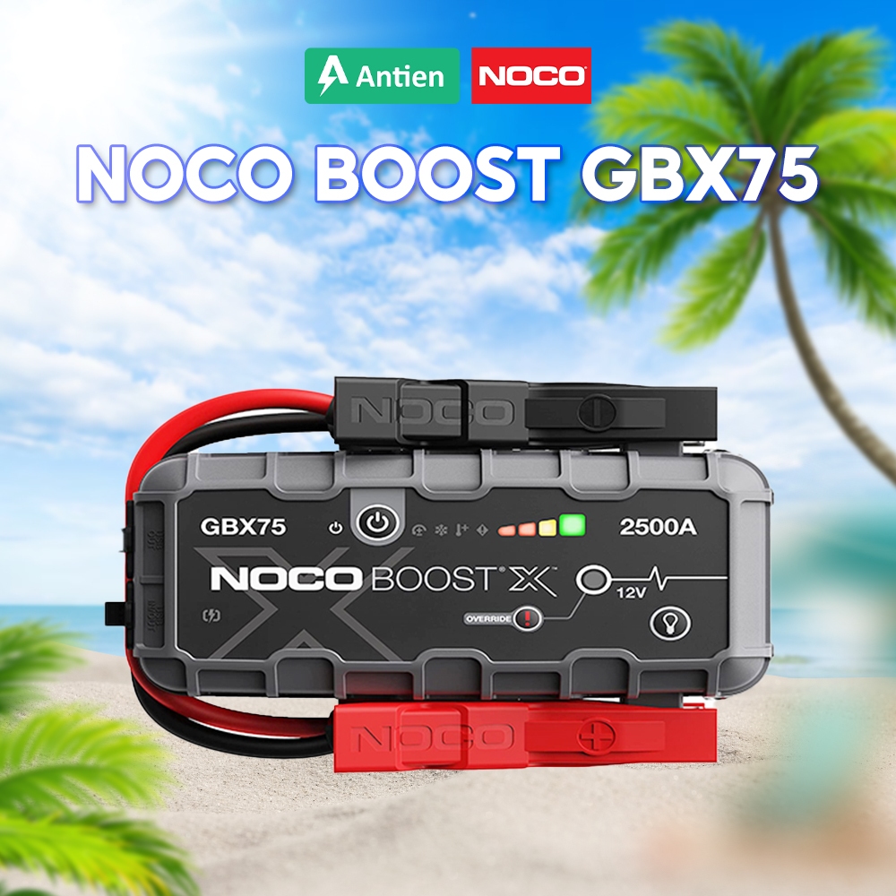 Pin dự phòng kiêm bộ khởi động xe NOCO BOOST X GBX75 12V 2500A 74Wh ...