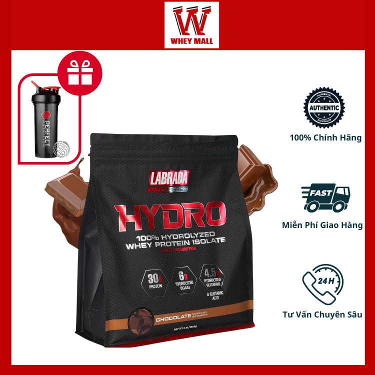 [CHÍNH HÃNG] Labrada Pro Series Hydro Whey ,100% Whey Protein ...