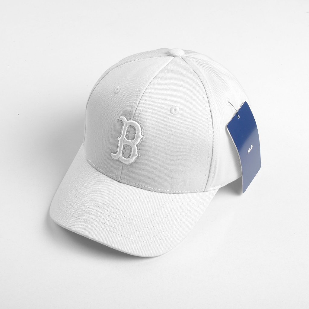 Mũ lưỡi trai Meowist Unisex MLB chất liệu vải Kaki logo B,nón lưỡi trai ...