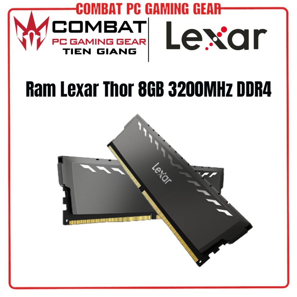 Ram Lexar Thor 8GB 3200MHz DDR4 Black Hàng Chính Hãng BH 36 Tháng | Shopee Việt Nam