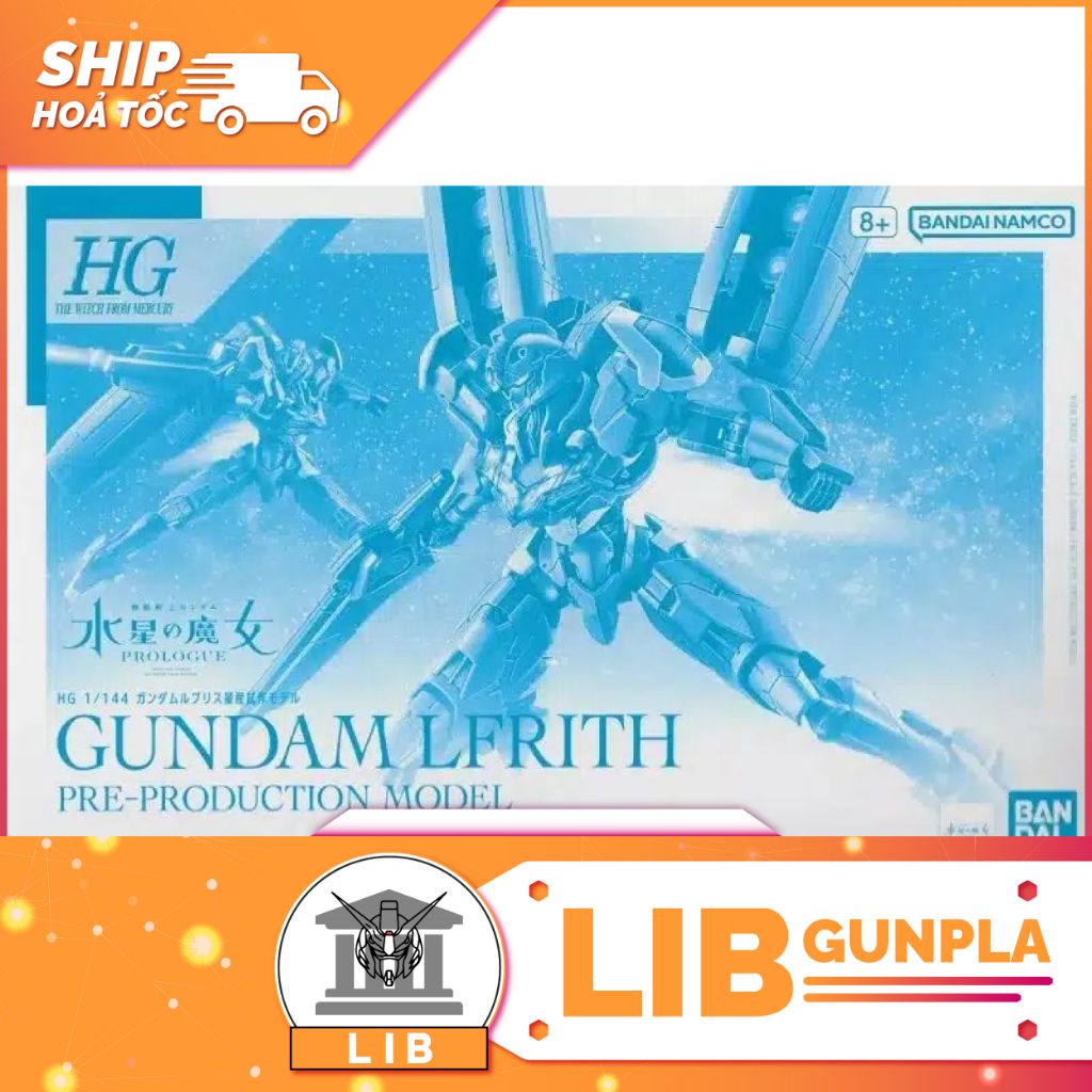 Mô Hình Lắp Ráp Bandai Gundam HG WFM 1/144 Gundam Lfrith Pre Production (P-Bandai) | Shopee Việt Nam