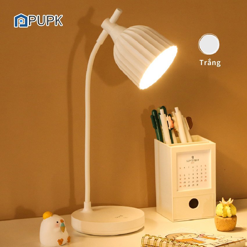 Đèn bàn PUPK Đèn học để bàn 3 chế độ ánh sáng tiết kiệm điện nhiều màu ...