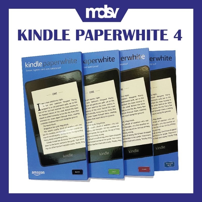 Máy đọc sách Kindle Paperwhite 4 (10th) Kindle PPW4 Giá cực tốt ...