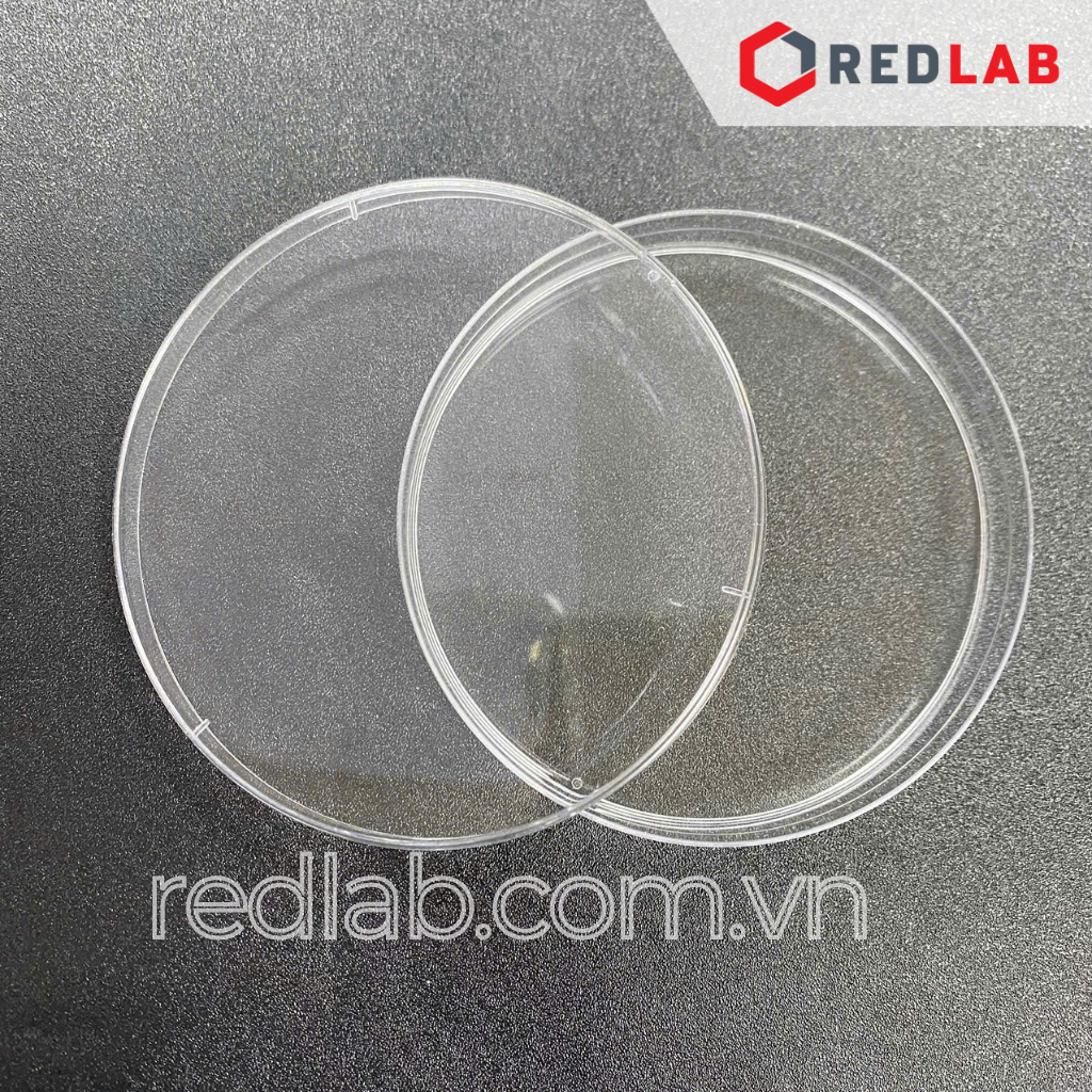 [Gói 10 cái Tiệt trùng] Đĩa Petri nhựa 90x15mm LPR90136 hãng LabPRO Thụy Sỹ, nặng 13g, chiếu xạ ...