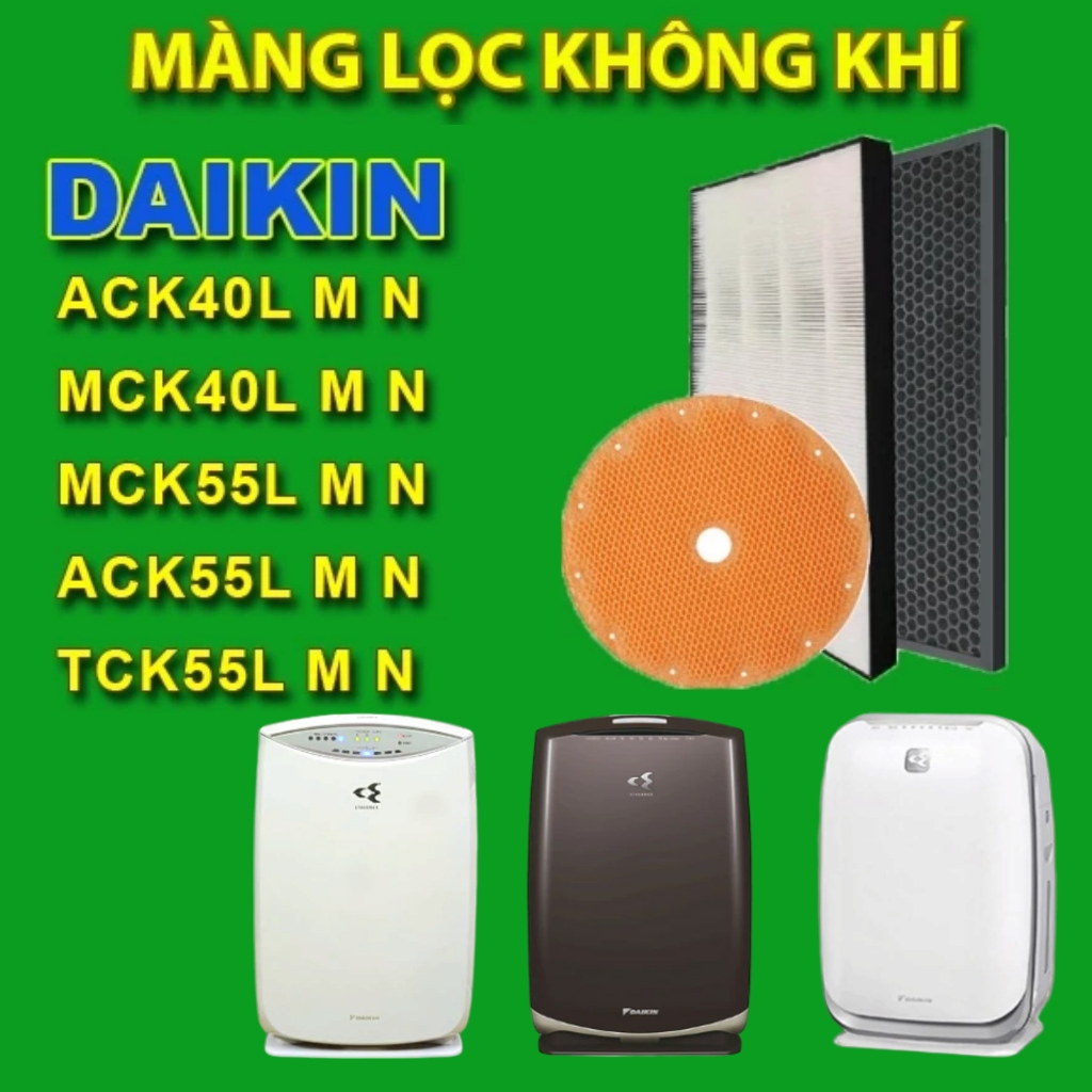 Màng lọc không khí Daikin MCK55, ACK40, ACK55, MCK40, TCK55 Nội địa nhật bản | Shopee Việt Nam
