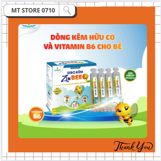 Siro Kẽm Zin Bee - Tâm Dược Hỗ trợ Giúp trẻ ăn ngon, phát triển thể lực ...