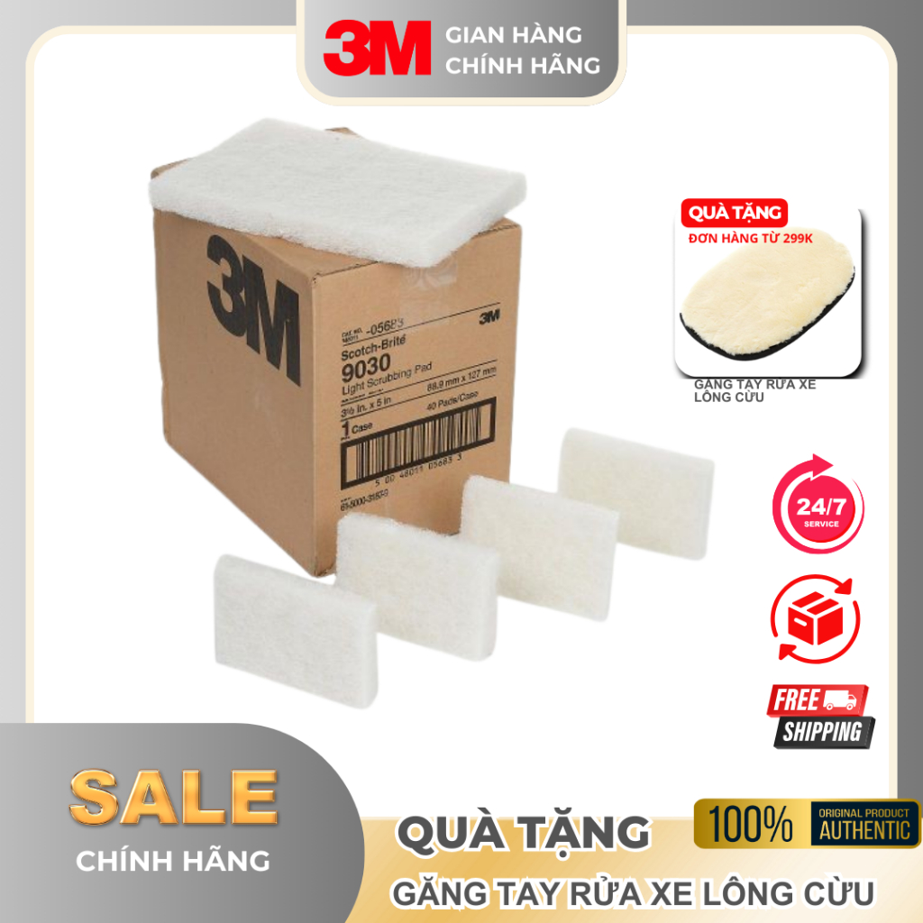 [SSPIC199K - GIẢM 10% ] MIẾNG CỌ RỬA ĐA NĂNG 3M™ SCOTCH BRITE 9030 ...