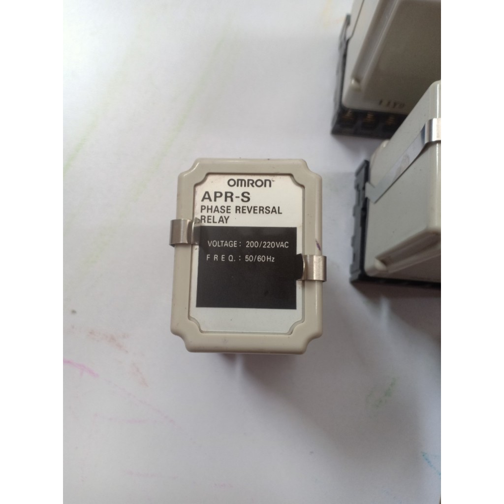 Role bảo vệ ngược pha OMRON APR-S , RELAY BẢO VỆ NGƯỢC PHA OMRON APR-S | Shopee Việt Nam