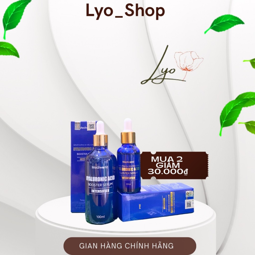 Serum HA Cấp Ẩm Căng Bóng Da HYALURONIC ACID Booster 100ml - LYO | Shopee Việt Nam