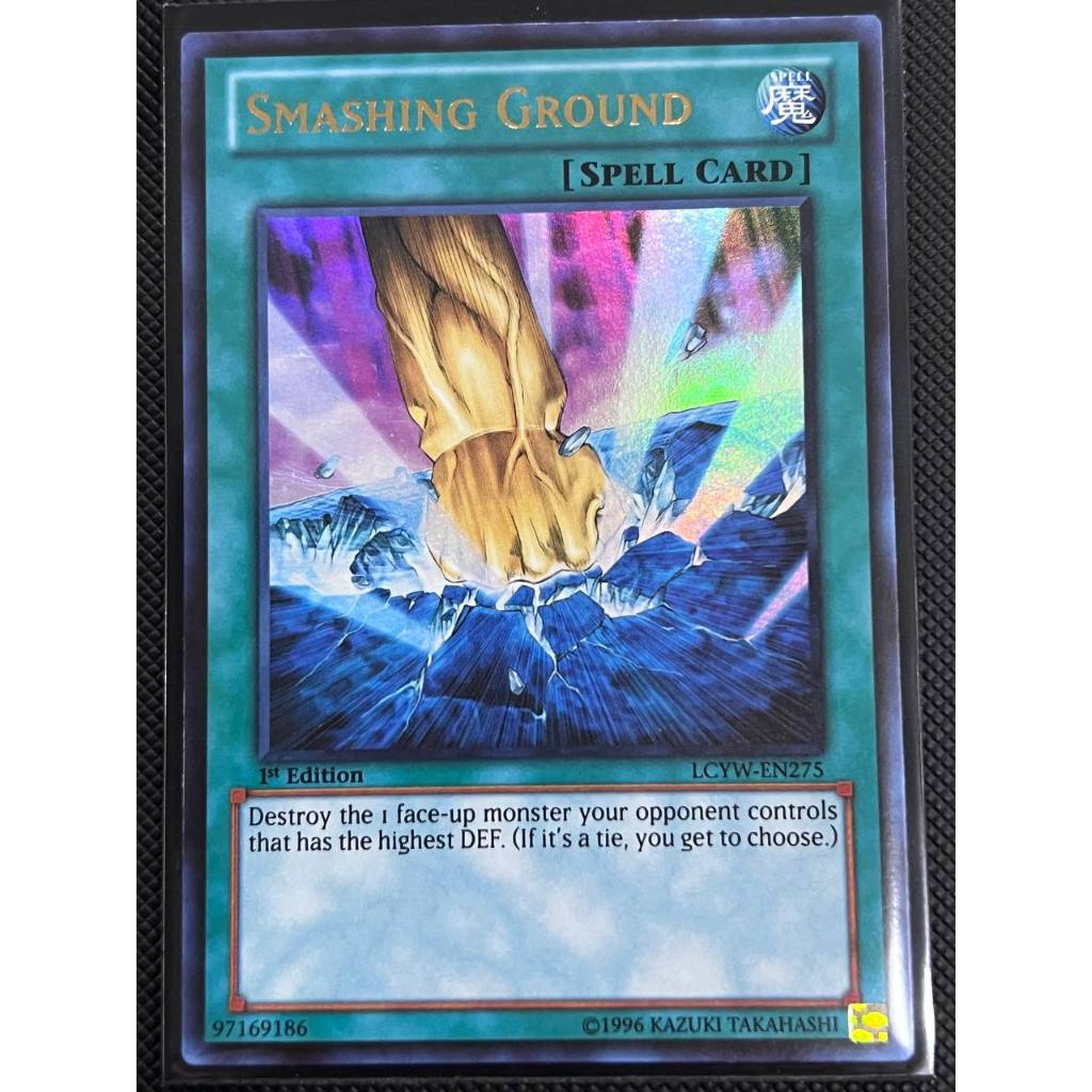 [YGO Edison] Thẻ bài Yugioh: Smashing Ground | EN | Shopee Việt Nam