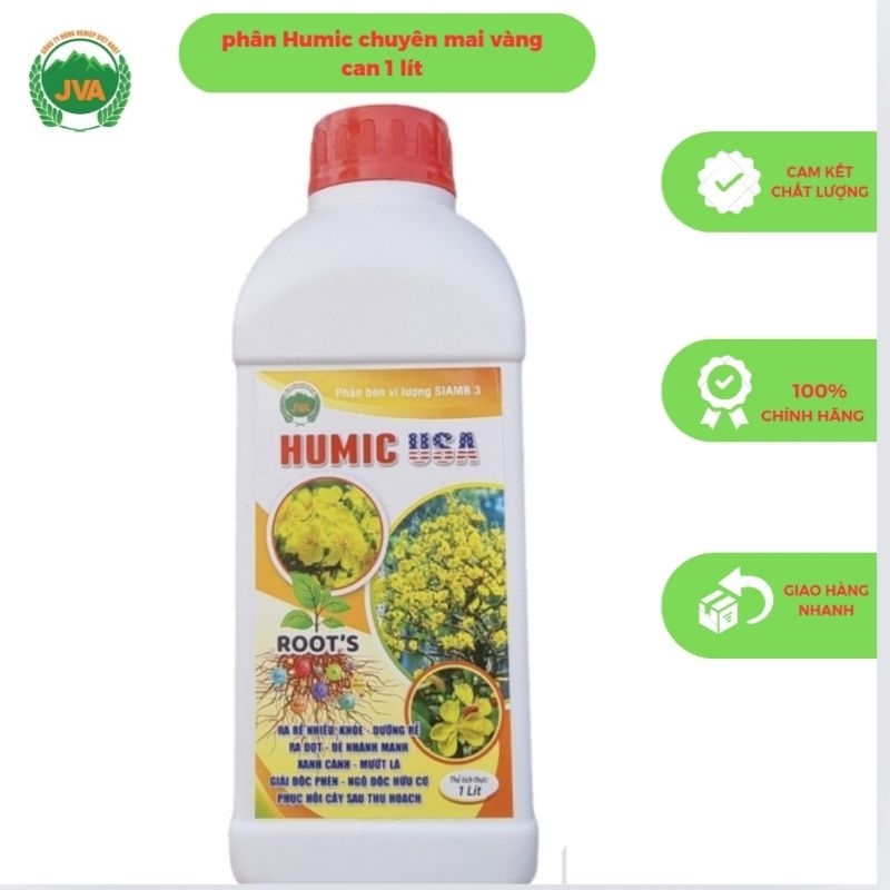 Phân humic usa chai 1lit kích rể chuyên cho cây mai | Shopee Việt Nam