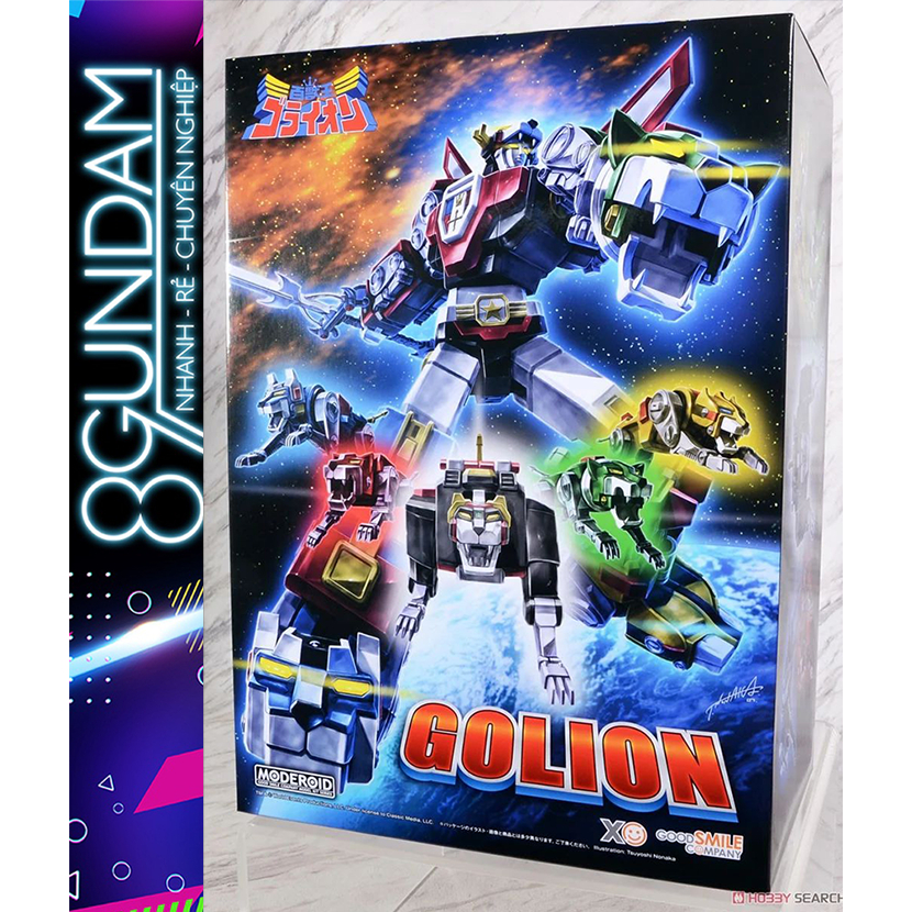 Mô Hình Lắp Ráp MODEROID Golion "Voltron" | Shopee Việt Nam