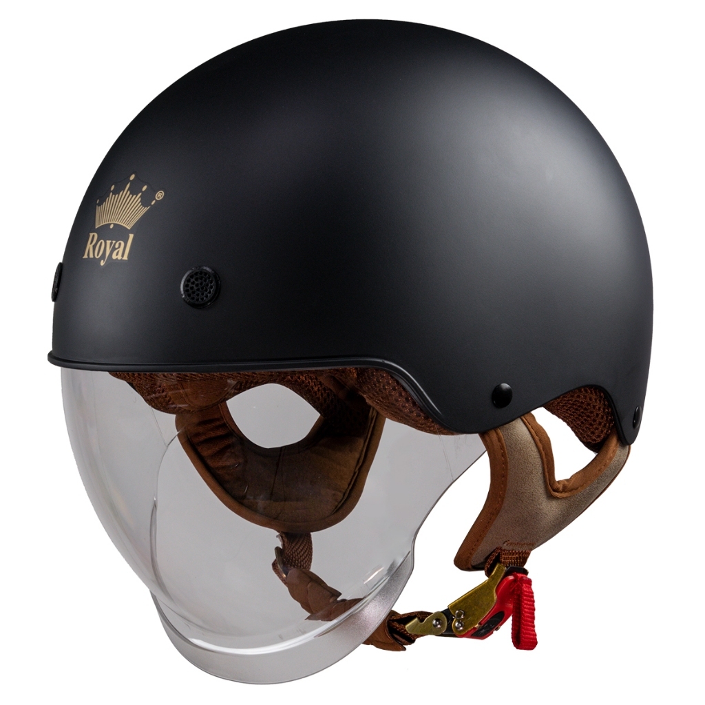 MŨ BẢO HIỂM 1/2 KÍNH ÂM LÓT THÁO RỜI CHÍNH HÃNG ROYAL M239(TẶNG MÃ GIẢM ...