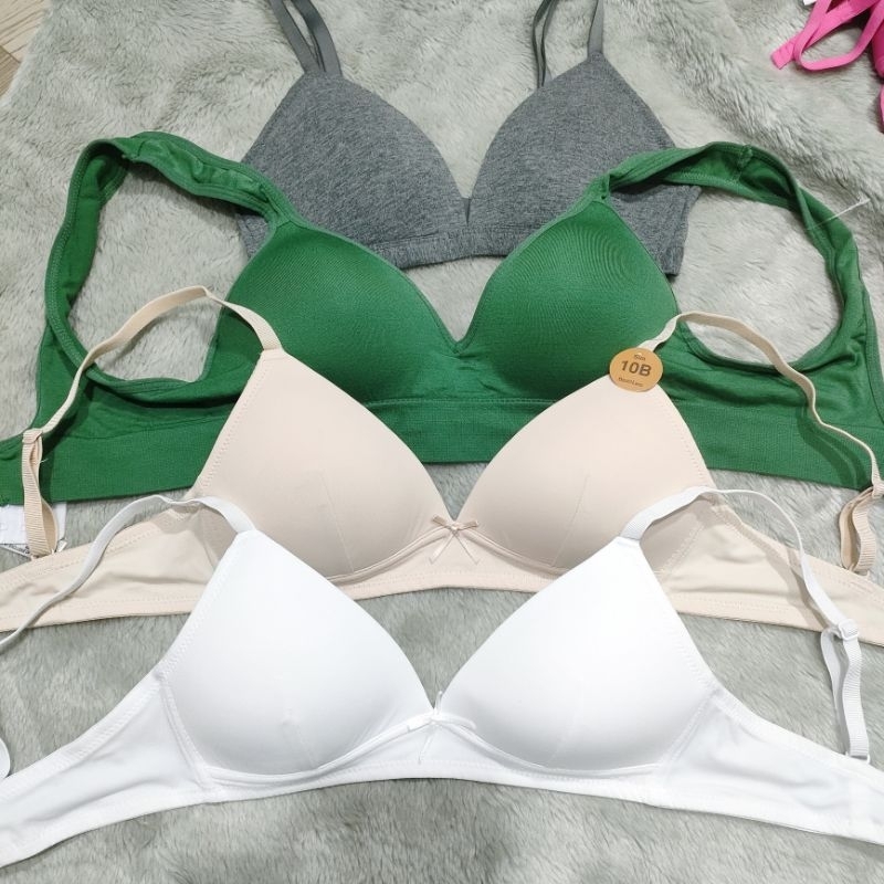 (Size 32A, 32B, 32C, 32D)Áo lót không gọng mút mỏng hàng xuất | Shopee ...