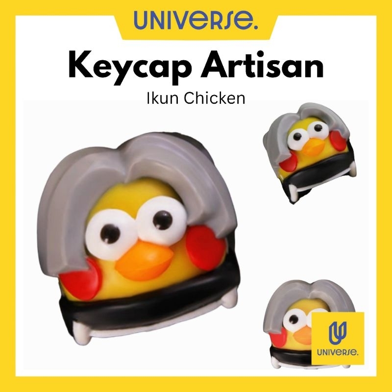 Keycap artisan - keycap ikun chicken gà ikun keycap vàng gà ikun keycap ...