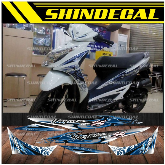 Tem rời hayate fi SS chế zin trắng xanh | Shopee Việt Nam