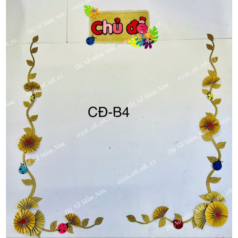 VIỀN GÓC STEAM - trang trí chủ đề tranh góc mầm non | Shopee Việt Nam