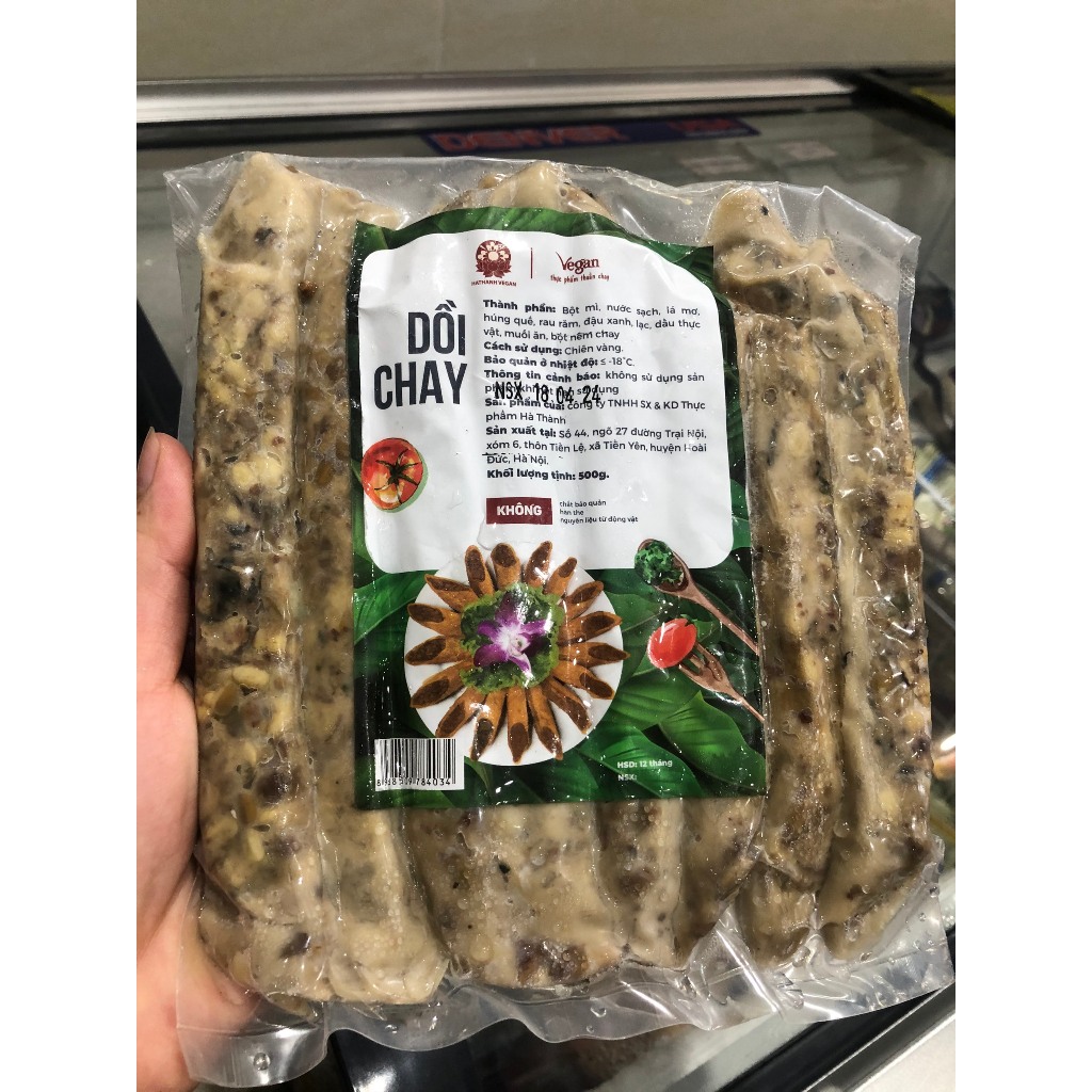 Dồi Chay 500G, Thực Phẩm Chay (Ship Hỏa Tốc Nội Thành Hà Nội) | Shopee Việt Nam