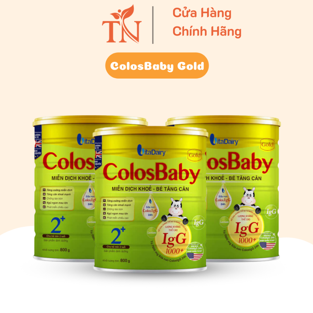 Sữa Colosbaby Gold Vitadairy hộp 800g | Shopee Việt Nam