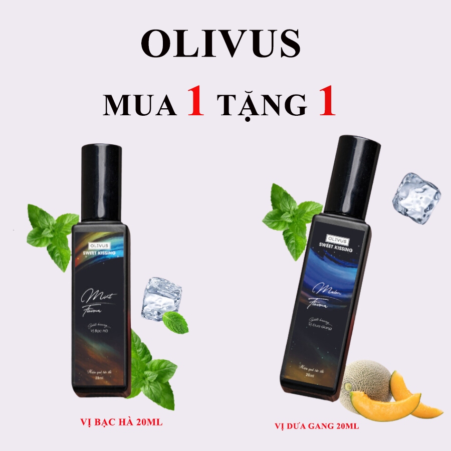 [ Mua 1 Tặng 1] Xịt Thơm Miệng Kissing Spray OLIVUS Hương Trái Cây Kết ...