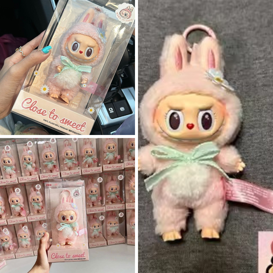 Mô hình Labubu Mokoko Close to sweet - Labubu ngọt ngào - Decor sưu tầm ...