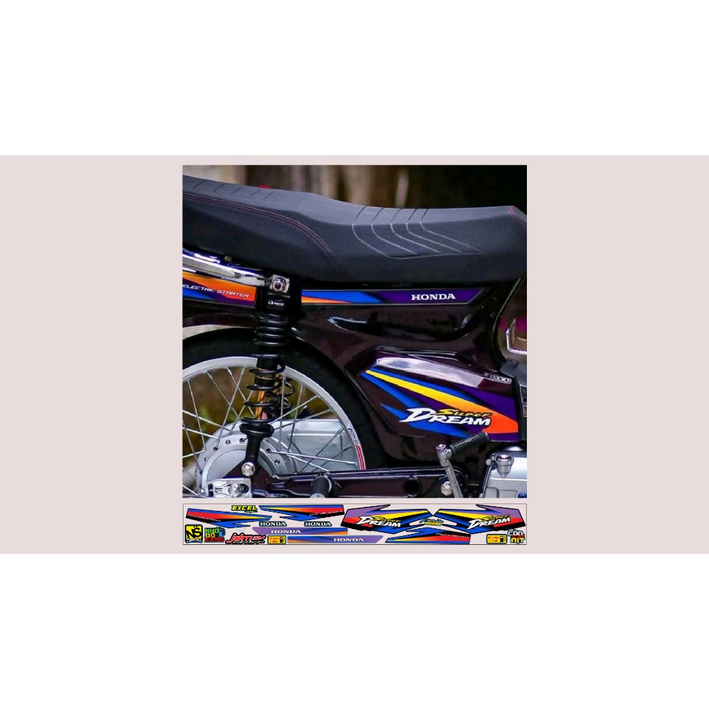 TEM SUPER DREAM XANH ĐEN ! | Shopee Việt Nam
