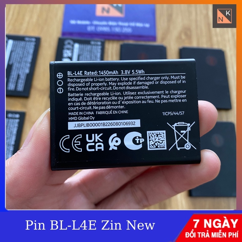 Pin Nokia BL-L4E Dùng cho Dòng Nokia 8210 Zin Hàng Chính Hãng Đúng Dung ...